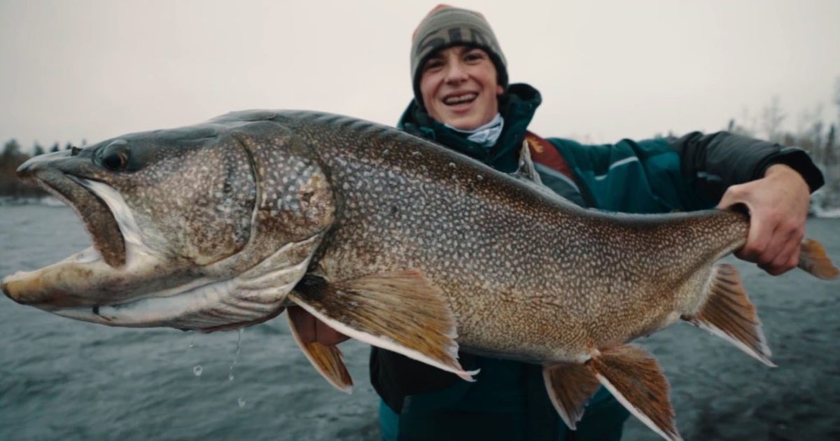 Incredible Late Fall Lake Trout Fishing - Kenanow Lodge, Manitoba ...